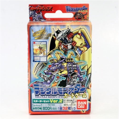 Bandai Digimon Digital Monsters Game Card Starter Deck Series 2 - Red ...