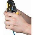 VDV226-110 Ratcheting Modular Data Cable Crimper / Wire Stripper / Wire ...