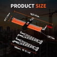 BouPower 2 Ton Folding Hydraulic Engine Hoist with Lever, Heavy Duty ...