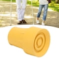 BIMZUC 5PCS Rubber Cane Tips 3/4 inch / 19mm Yellow Nonslip Crutch Tips ...
