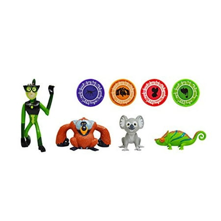 Wild Kratts Toys - 4 Pack Action Figure Set - Activate Creature Power ...