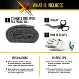Xcluder Indoor Rodent Control Fill Fabric DIY Kit, Mouse Prevention ...
