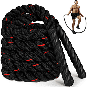HPYGN Weighted Jump Ropes for Fitness Cardio, 2.8lb-5lb Heavy Skipping ...