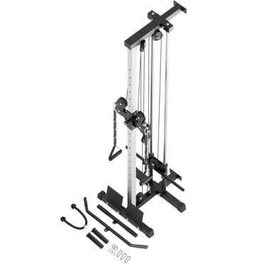 Mikolo Adjustable Weight Stack LAT Pull-Down and Row Cable Machine ...