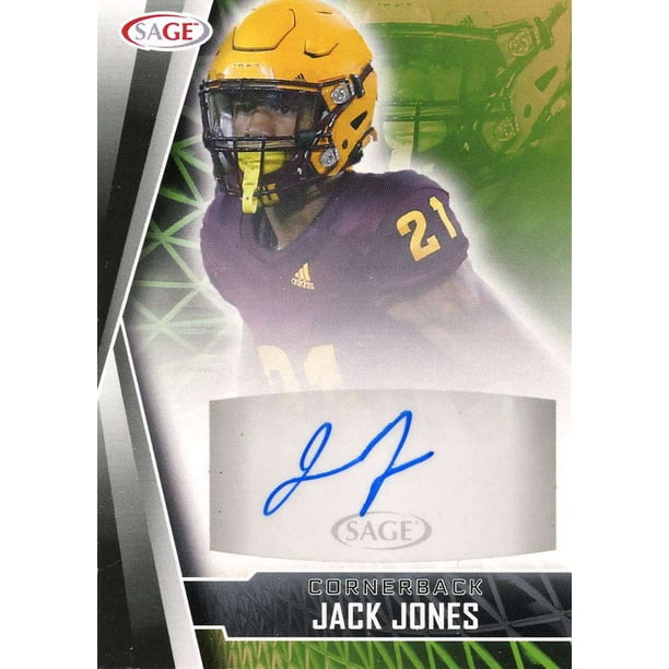 NFL 2022 Sage Football Jack Jones Trading Card A-JJ4 (Autograph) (Sage ...