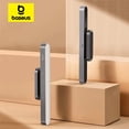 Baseus Magnetic Hanging Desk Lamp, Rechargeable LED, Continuous Dimming ...