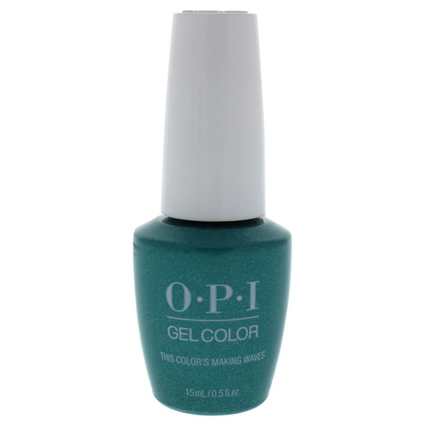 OPI GelColor Gel Nail Polish, This Colors Making Waves, 0.5 fl oz ...