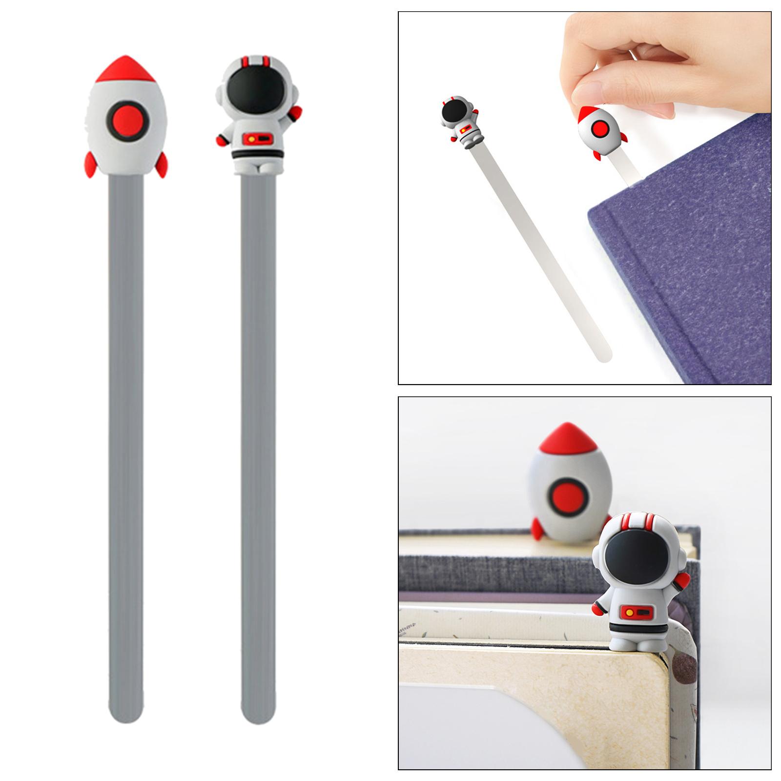 3D Astronaut Rocket Bookmarks, Durable Unique Easy Classification ...