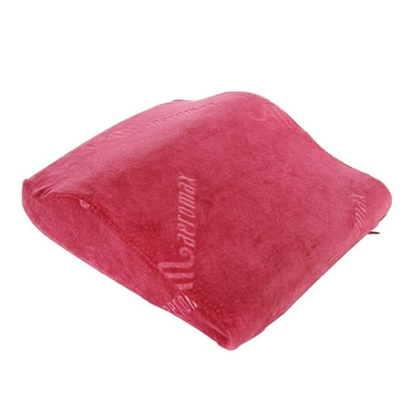 Soft Portable Waist Pad Memory Foam Computer Adult Red, 40x38x10cm Red ...