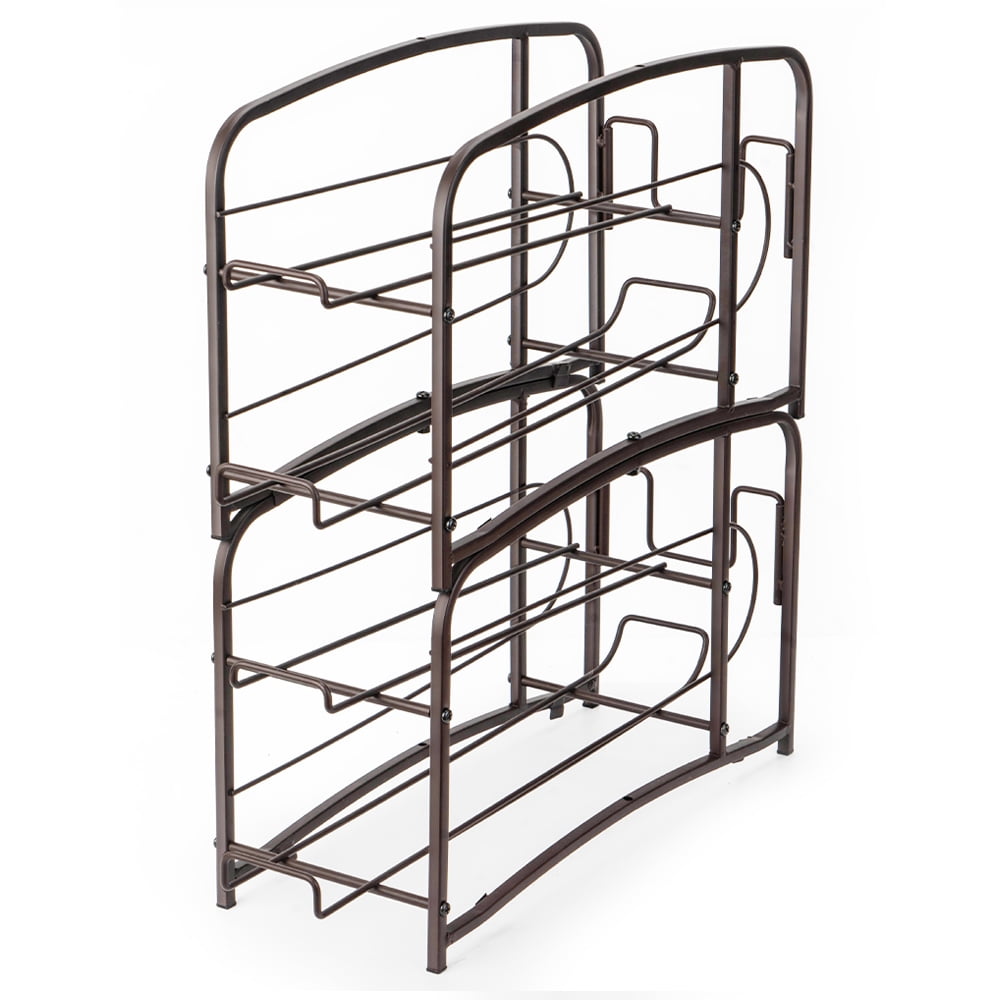 Can Storage Rack, Auledio Can Rack Organizer Beverage and Canned Foods ...