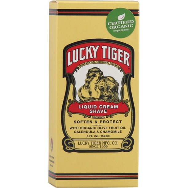 Lucky Tiger Liquid Cream Shave, 5 Fl Oz - Walmart.com