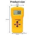 MS300H Grass Moisture Meter Digital Probe Hay Humidity Tester ...