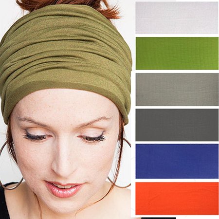 6 Packs Spandex Dreadlocks Tube Unisex Stretch Dreadlocks Band Open End ...