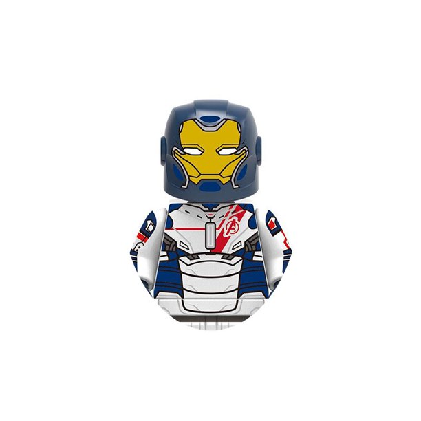 Hasbro Marvel Building Blocks, Iron Man, Tony Stark, Mini figuras ...