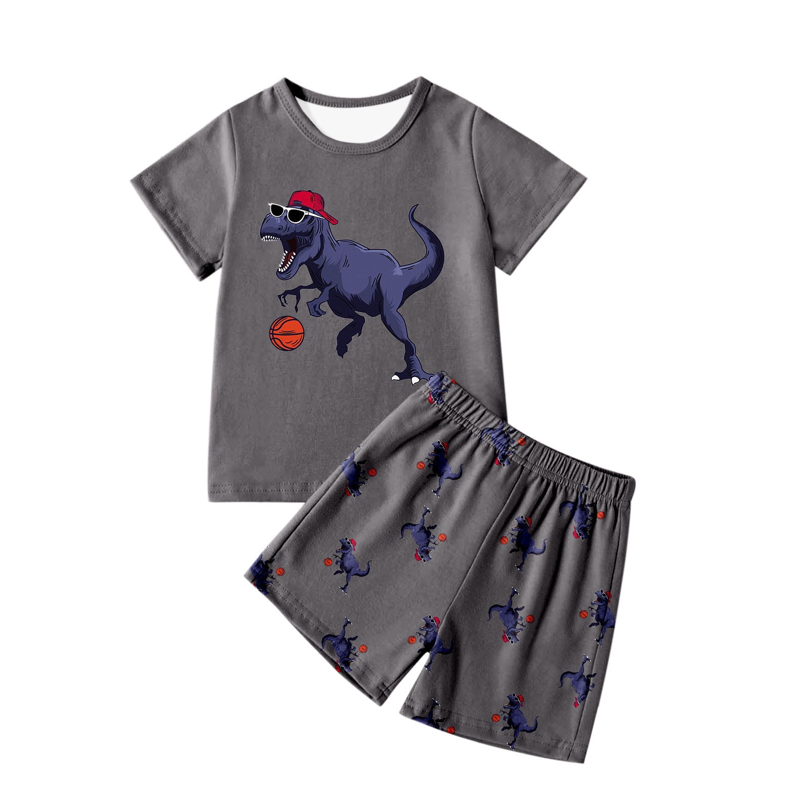 Click here for Huaiyyyy Kids Boys Pajamas Set Dinosaur Pjs Nightg... prices