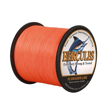 HERCULES Braided Fishing Line 1000m 1094yds 6lbs-100lbs Pe Superline 4 ...