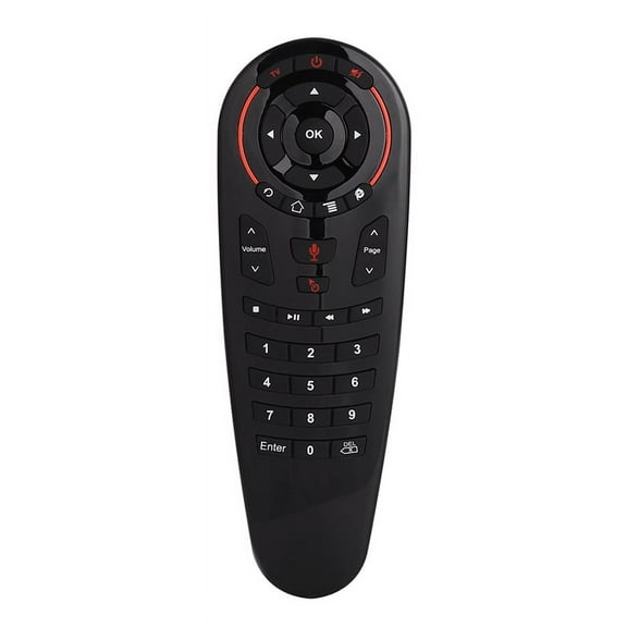 M8 Voice Remote control Air Mouse 2.4G Mini Wireless Keyboard IR ...