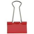 JAM Paper Colorful Medium Binder Clips, Red, 1 1/4 in,15/Pack - Walmart.com