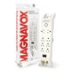 Magnavox 8-Outlets Extension Socket with Surge Protection MC350 ...