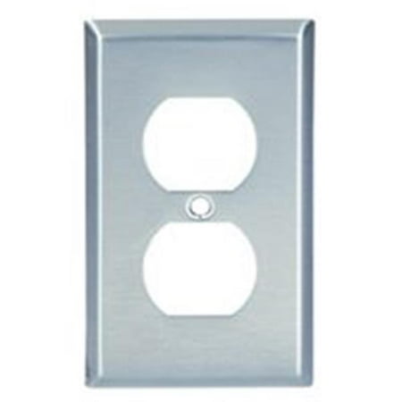 Stainless Steel 1-Gang Duplex Receptacle Wallplate - Walmart.ca