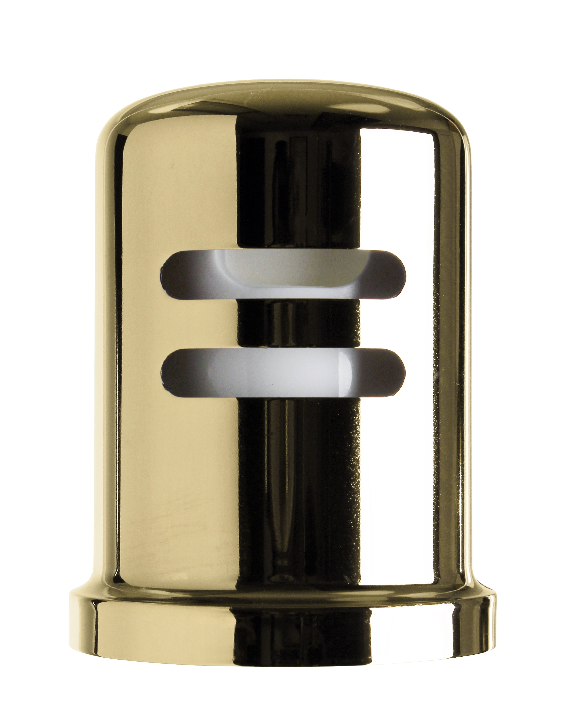 Westbrass Skirted Brass Air Gap Cap Only D201-1 in Polished Brass ...