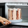 Microwave Barbecue Grill, Bacon Wizard Microwave Crispy Bacon Maker ...