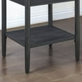 Better Homes & Gardens Oaklee Square End Table with Small Storage ...