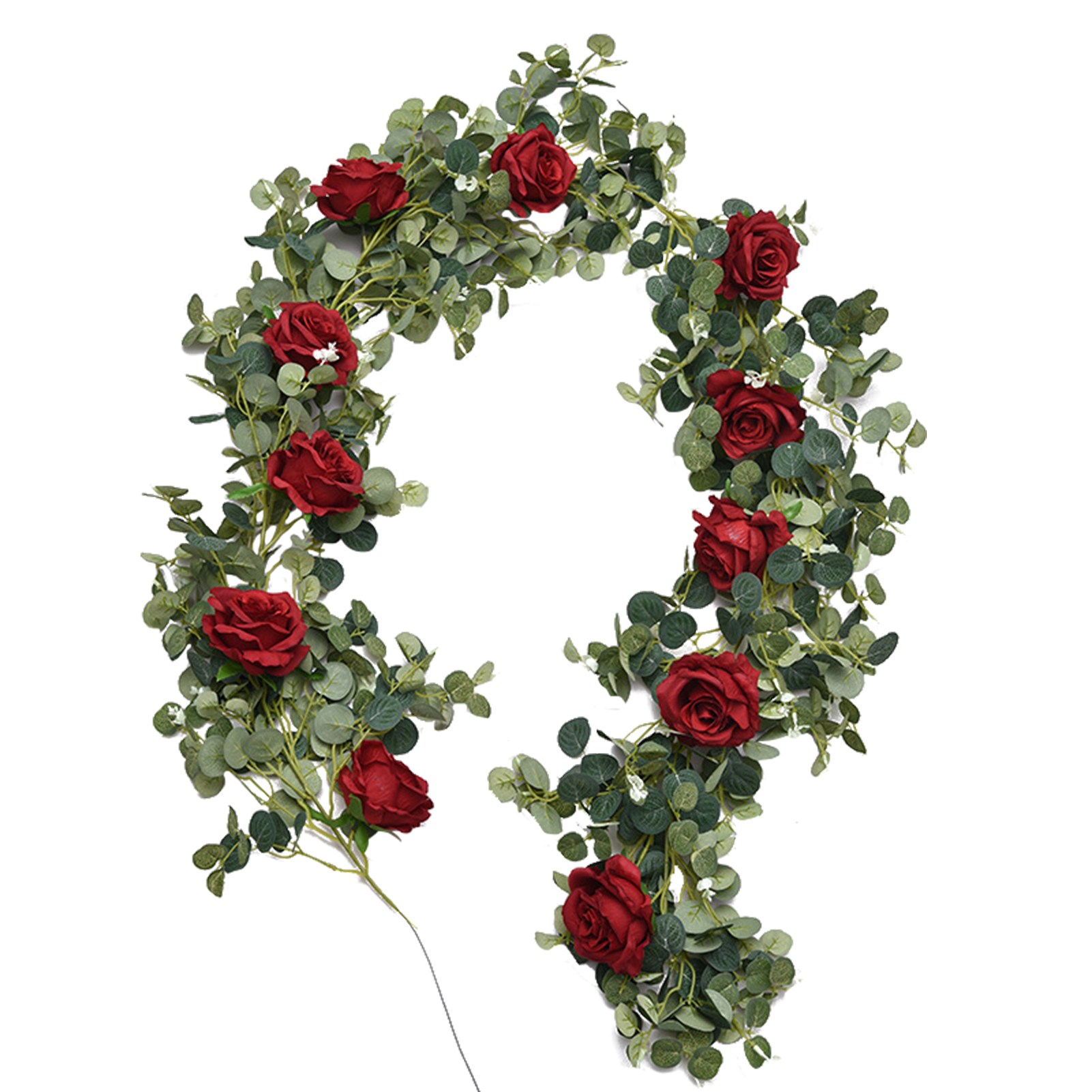 Wedding Rattan Eucalyptus Leaf Rose Flower Rattan | Walmart Canada