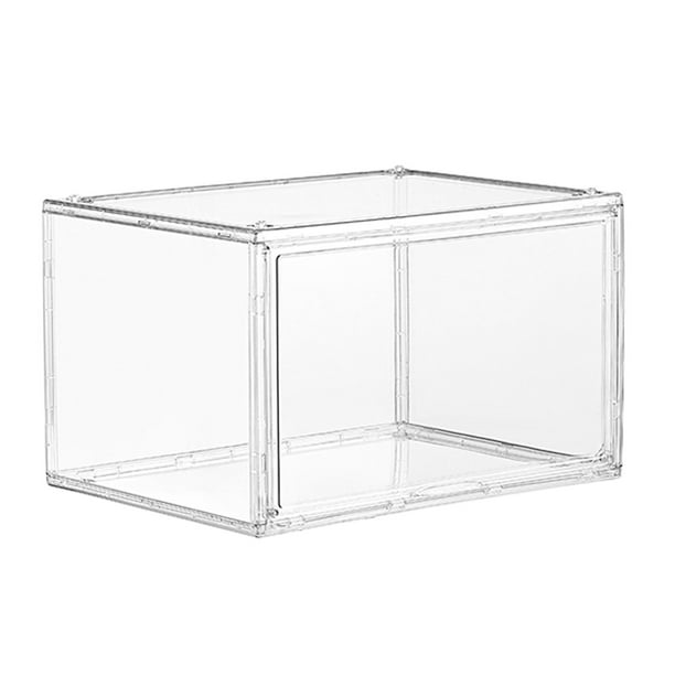 Shoe Storage Box with Door Shoe Container for Wedges Sandals Heels C ...