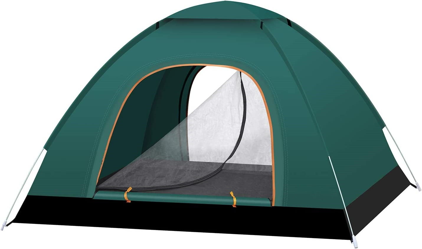 2/3 Person Camping Dome Tent, Waterproof,Spacious, Lightweight Portable ...