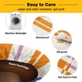 Abstract Basics Pattern Round Table Cover, Colorful Stripes Modern ...