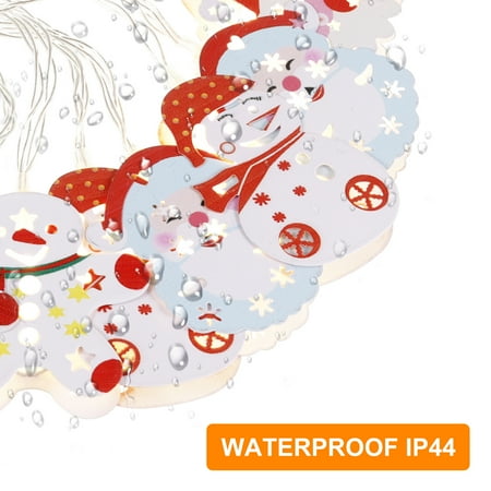 LED Christmas Decoration Light String Waterproof Christmas Doll String ...