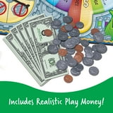 Learning Resources Money Bags Coin Value Game, Classic Board Game, Math ...