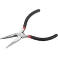 Mini Needle Nose Pliers 5 Inch Toothed Precision Plier with Black ...