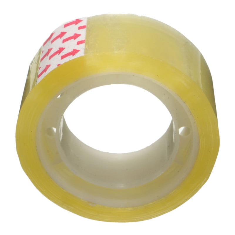 1 Roll Clear Selotape Circle Holes Cellotape Sticky Adhesive Packing ...