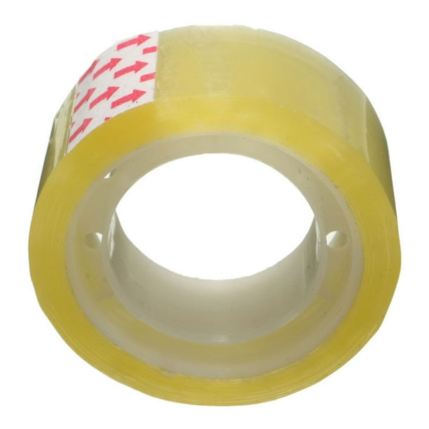 1 Roll Clear Selotape Circle Holes Cellotape Sticky Adhesive Packing ...