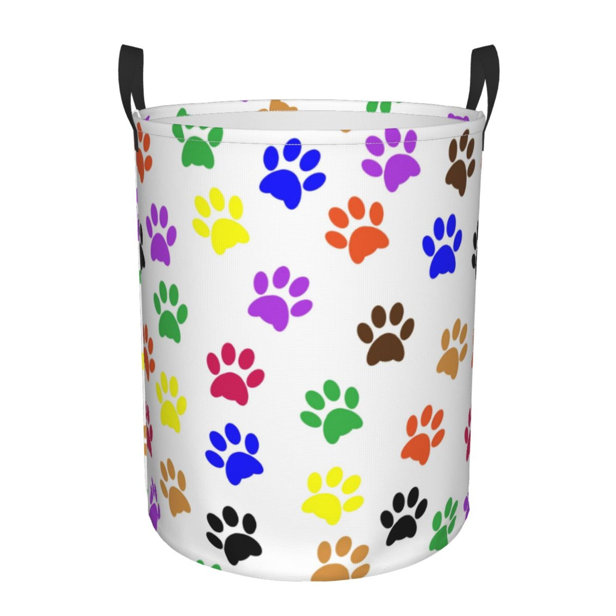 DouZhe Waterproof Collapsible Large Laundry Baskets, Colourful Pet Dog ...