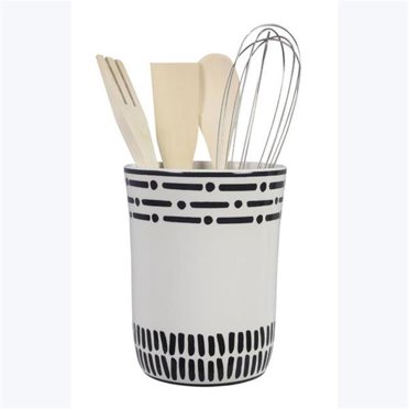 Kook Countertop Utensil Holder Crock , Coral - Walmart.com
