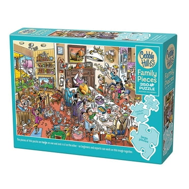 Cobble Hill Porch Pals By Artist Greg Giordano 350 Piece Family Puzzle ...