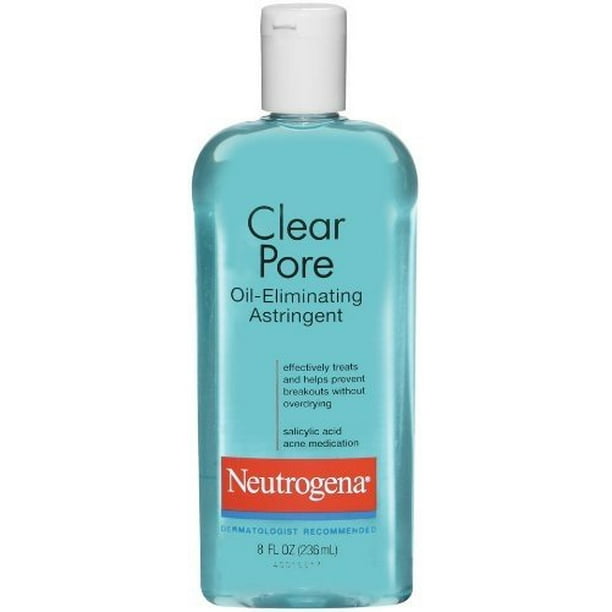 Neutrogena Clear Pore Oil Eliminating Astringent Prevent Acne Breakout ...