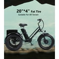 NOMIGO Electric Tricycle, 7 Speed 3 Wheel Electric Bicycle with 48V 15Ah Lithium Battery, Max ...