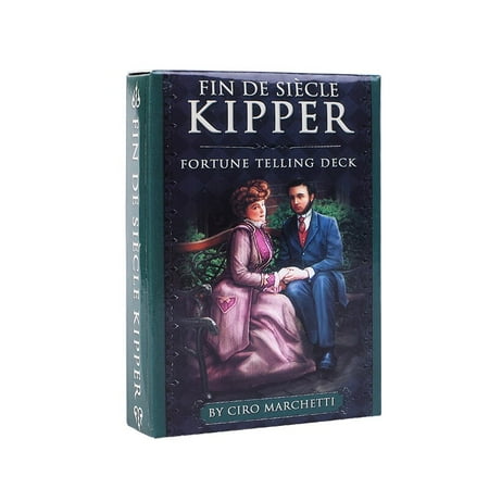 Creative Fin De Siecle Kipper Tarot Cards 39PCS/Set Full English ...