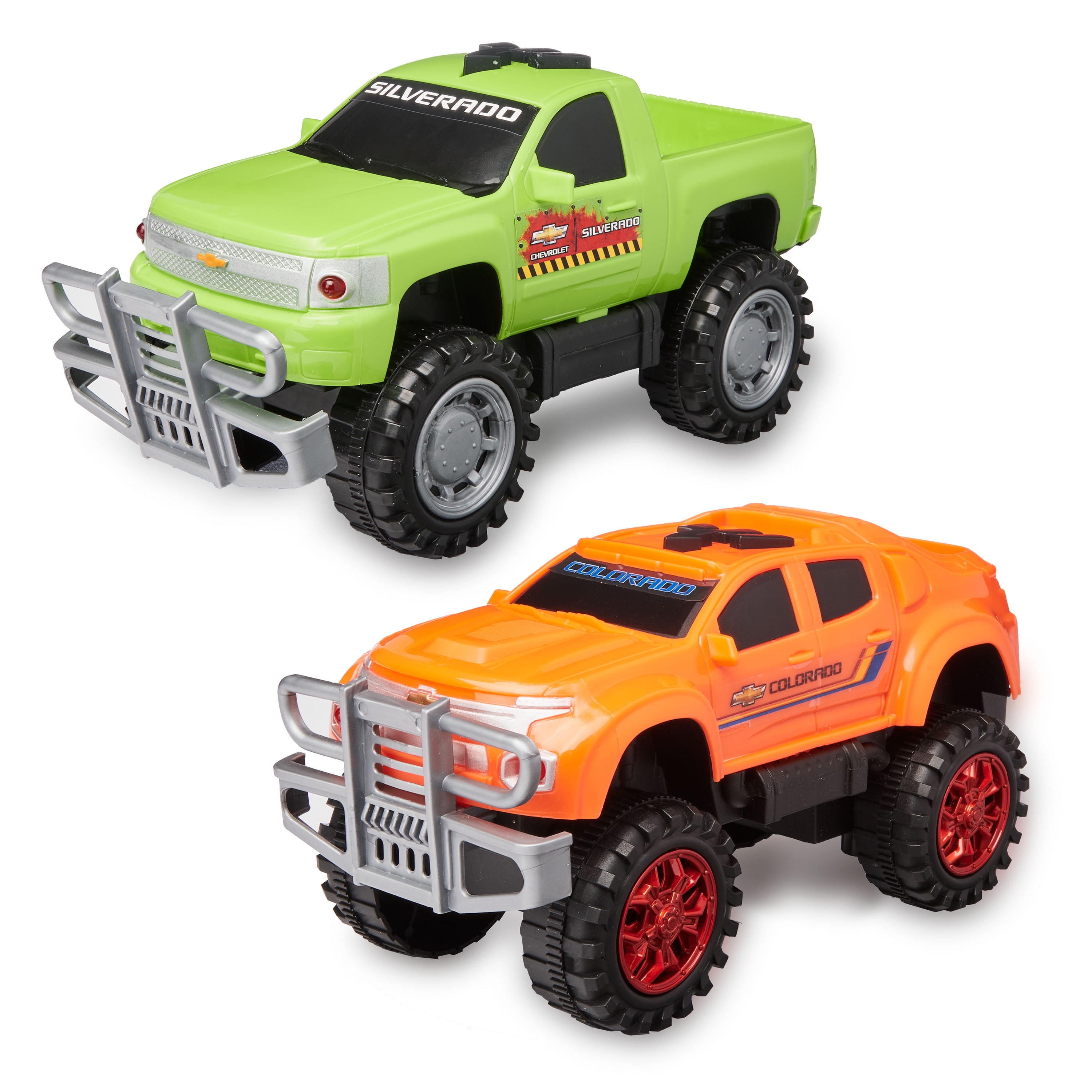 Kid Connection Fast Chevrolet Truck 2 Pack - Walmart.com