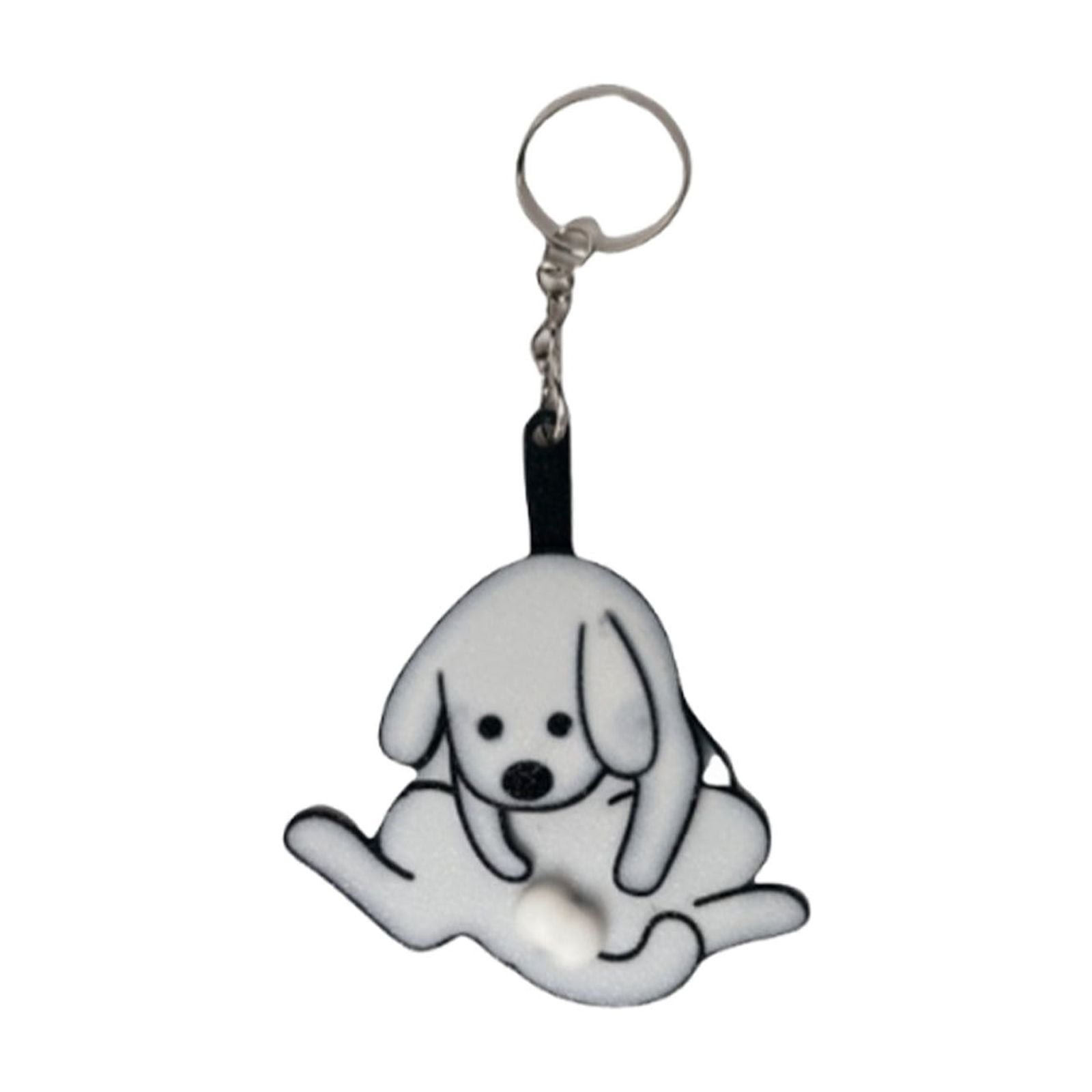 Click here for Vwrxbz Rotatable Mischievous Dog Keychain Bag Pend... prices