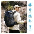 60L Waterproof Hiking and Camping Backpack for Men - Durable ...