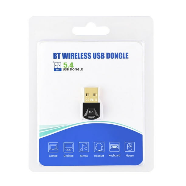 Adaptador USB Bluetooth 5.4 Dongle inalámbrico compatible con Windows 11/10/8.1 | Bodega Aurrera ...