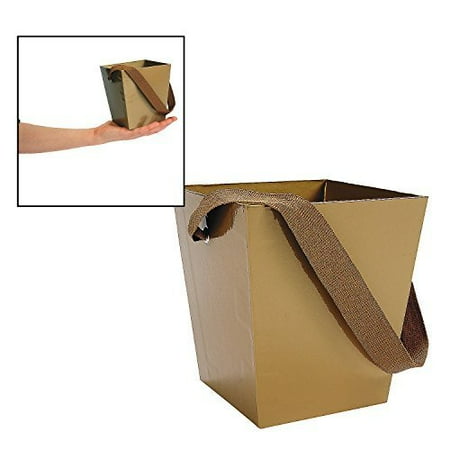 Gold Cardboard Buckets - Walmart.com
