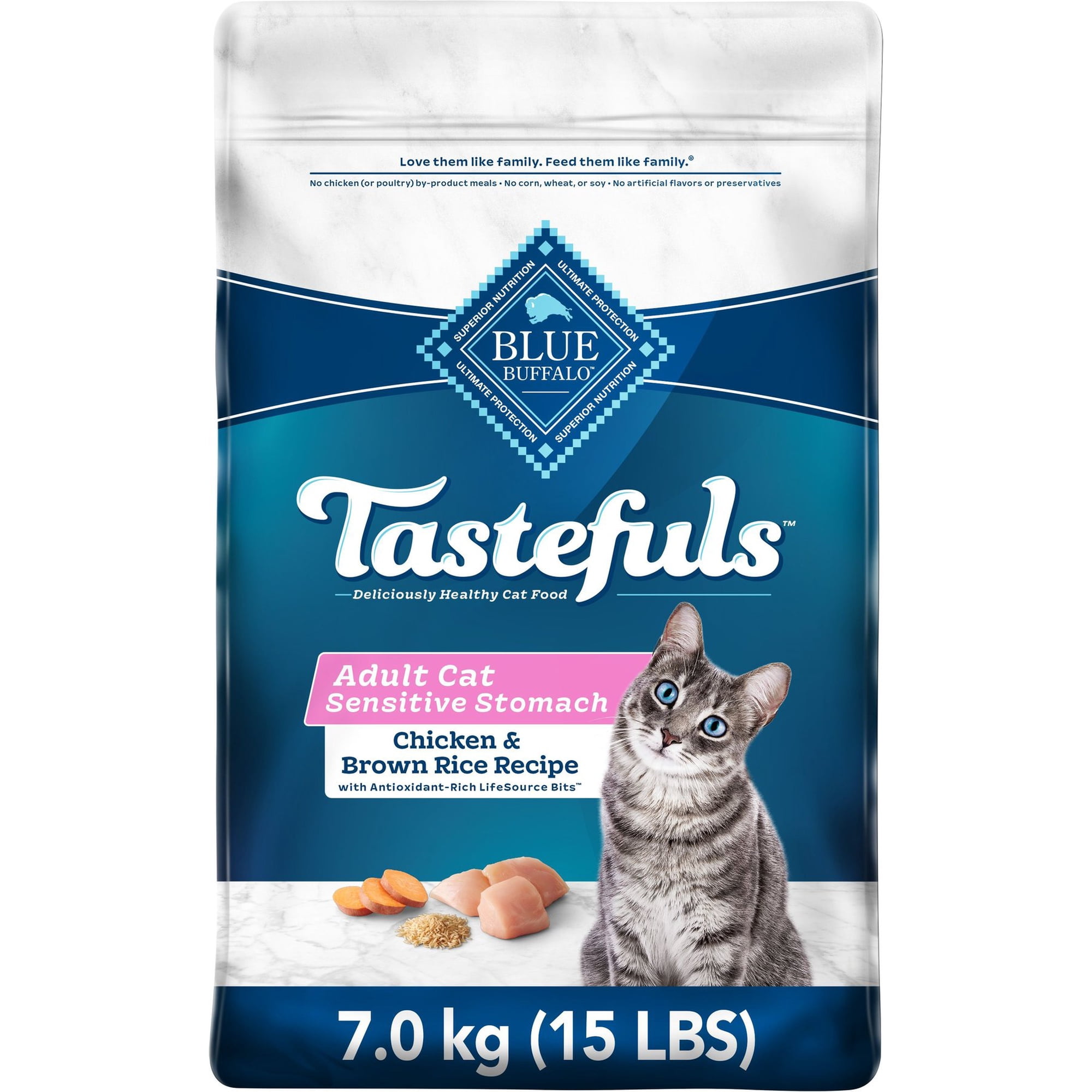 Click here for Blue Buffalo Tastefuls Natural Sensitive Stomach A... prices