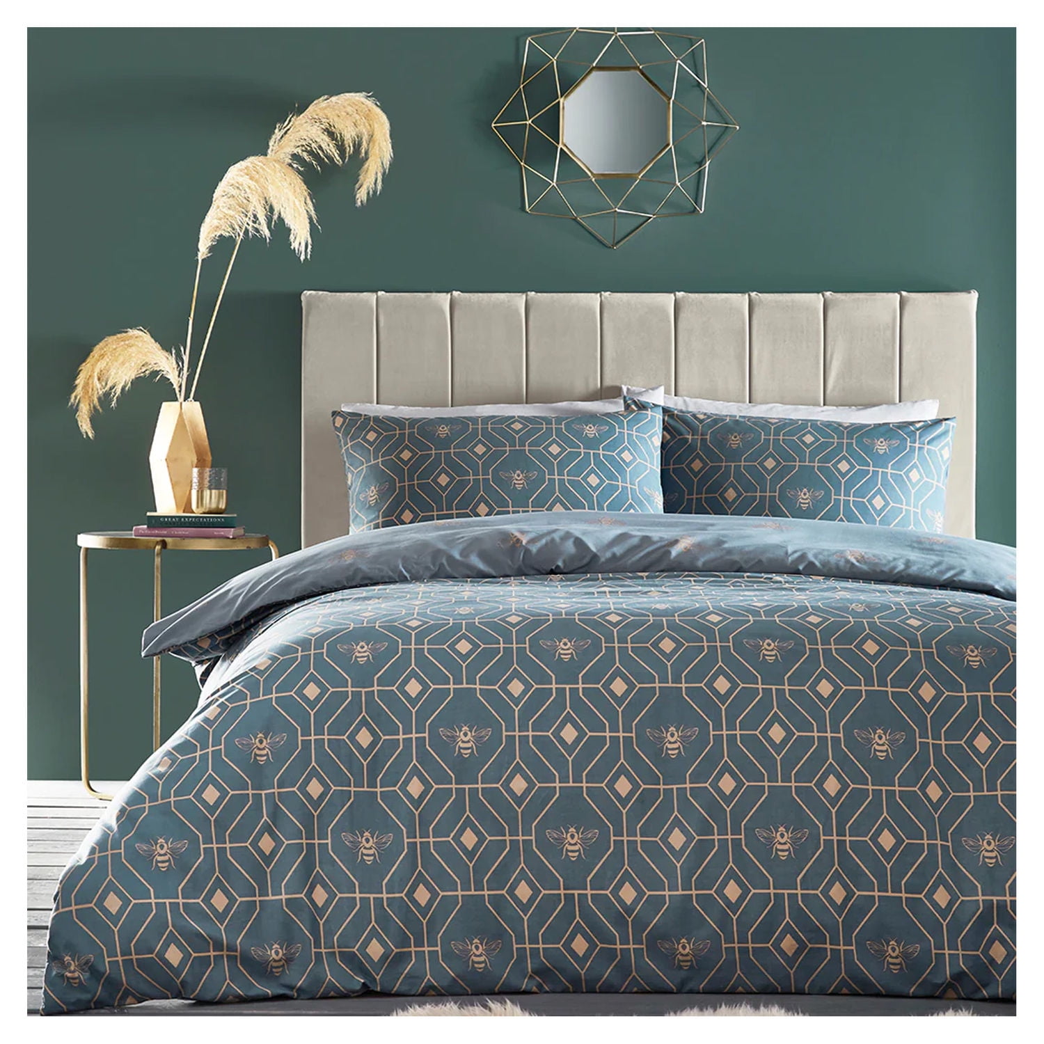 Click here for Furn Bee Deco Geometric Duvet Cover Set prices