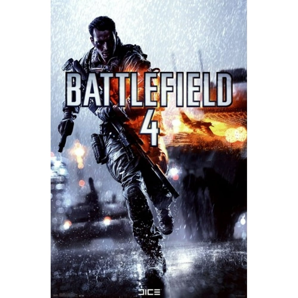 Battlefield 4 - Game Cover Poster Print (24 x 36) - Walmart.com ...